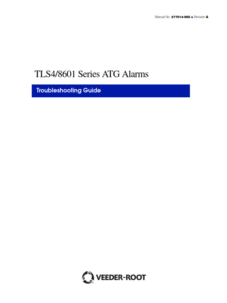 TLS4 Series Alarm Troubleshooting Manual 577014-060 | PDF | Modem | Computing