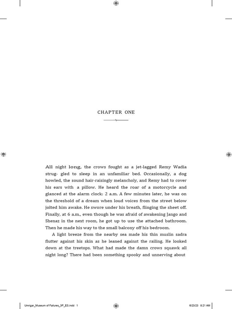 Museum of Failures - Extract, Ch. 1 | PDF