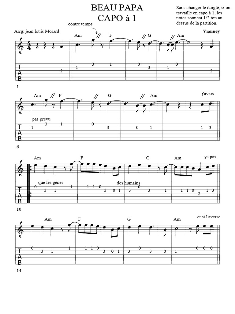 Beau-papa (Vianney) | PDF