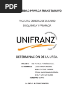 CALCULO DE UREA A PARTIR DE BUN y de BUN A PARTIR DE UREA | PDF