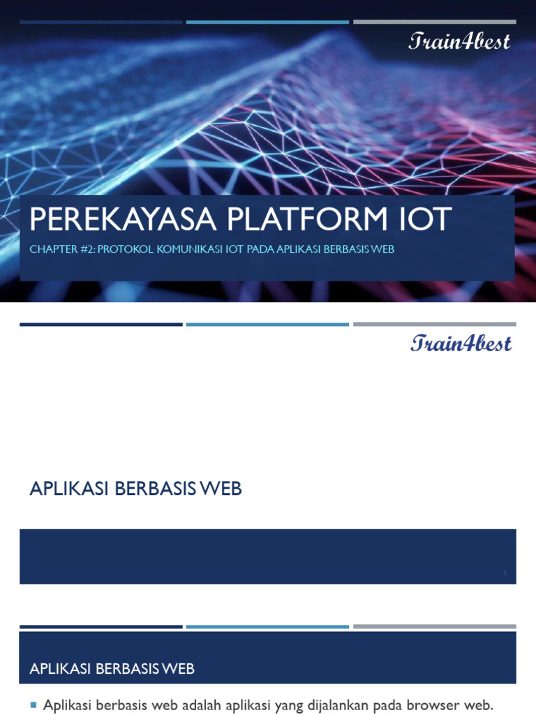 Protokol Komunikasi IoT Pada Aplikasi Berbasis Web - Compressed | PDF