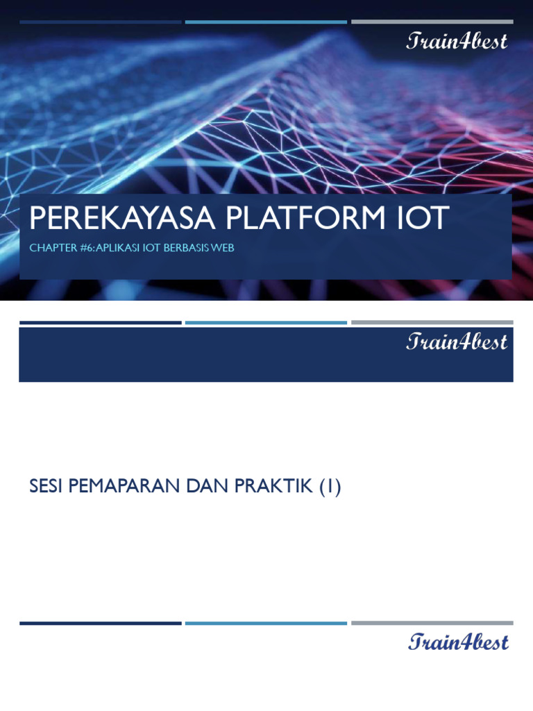 Aplikasi IoT Berbasis Web - Compressed | PDF