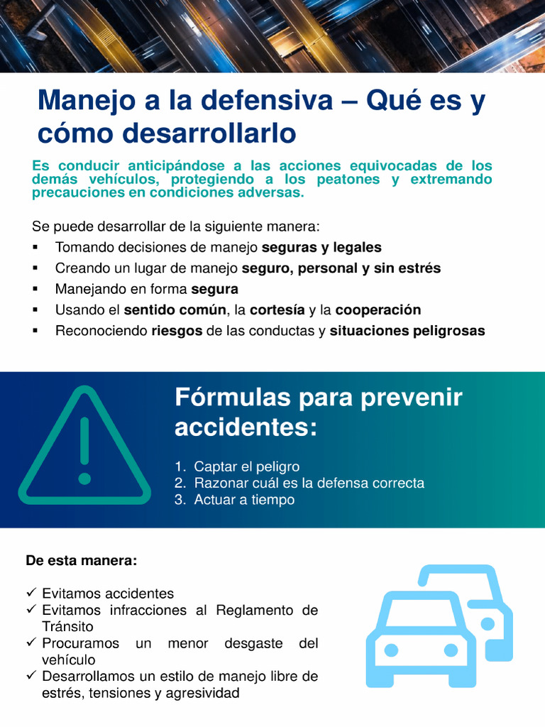 1 Manejo A La Defensiva-1 | PDF