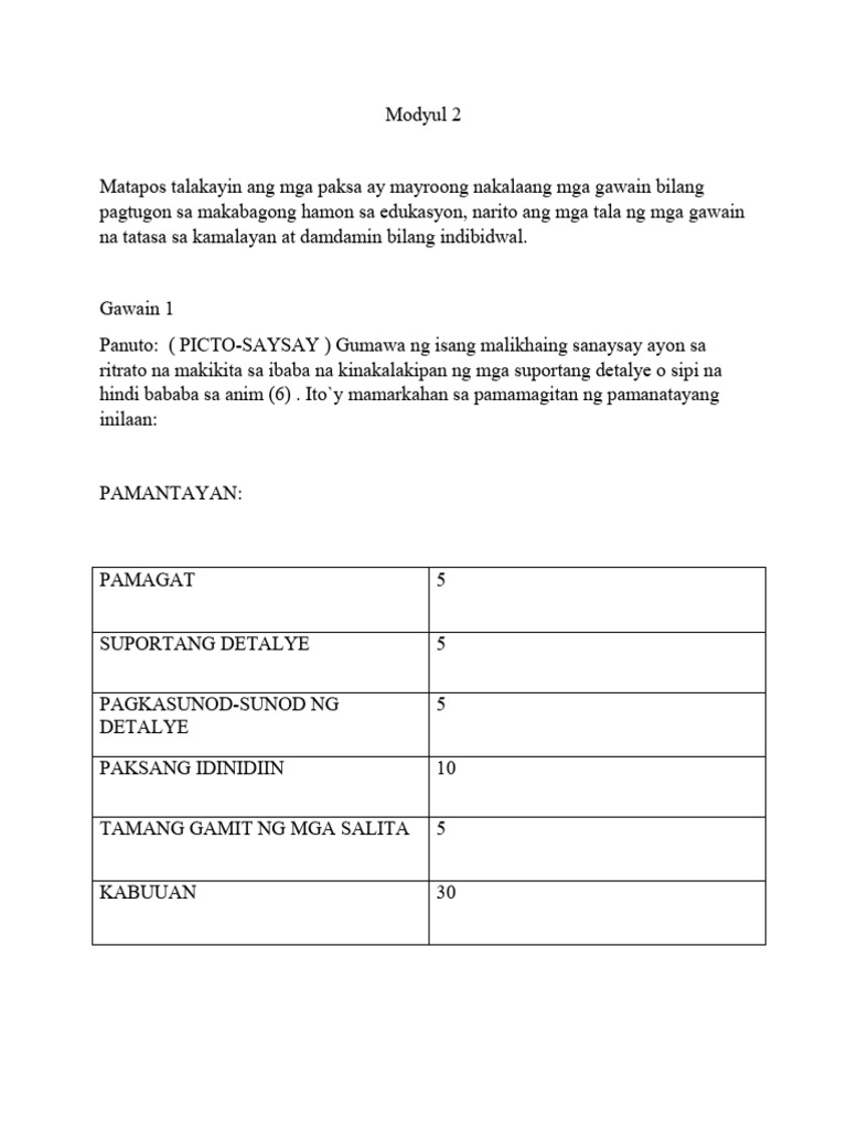 Grade 12 Module | PDF