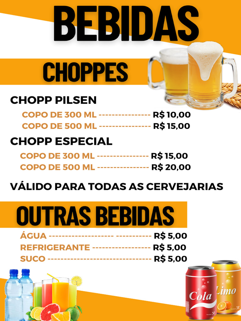 Bebidas | PDF