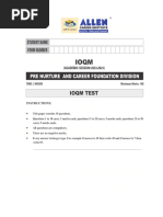 Aakash IOQM Module | PDF