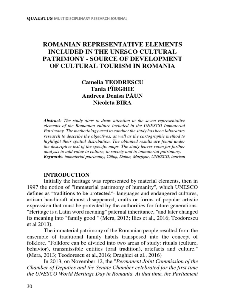 Romanian Representative Elements | PDF | Weaving | Pottery