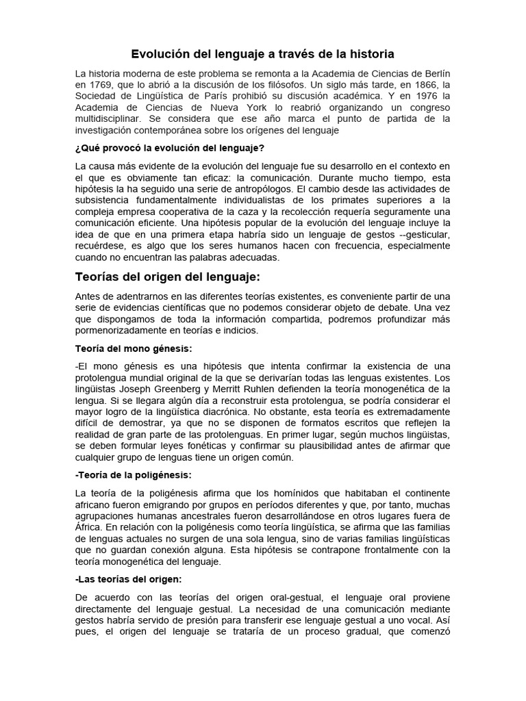 Tarea | PDF | Aquisición de idioma | Lingüística