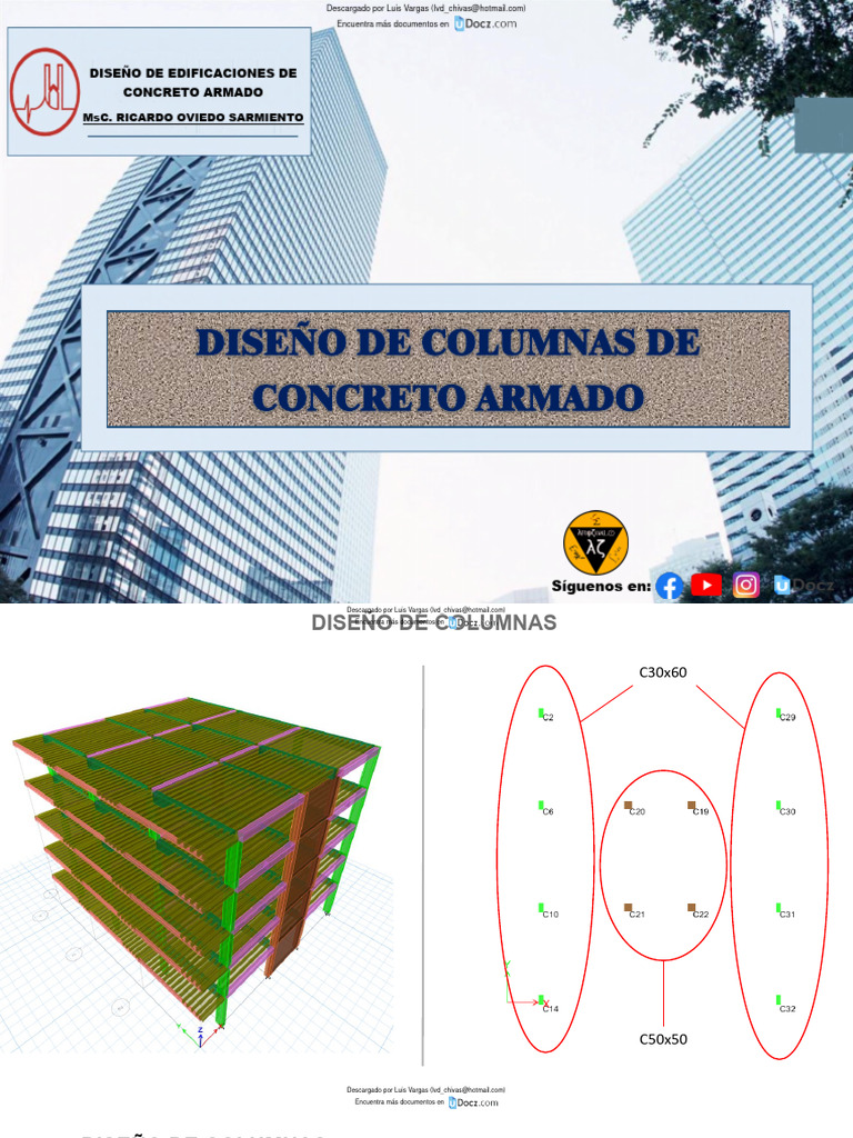 Diseno de Columnas de Concreto Armado 1 Downloable | PDF | Construyendo ...
