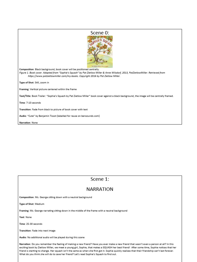 Sophie’s Squash Book Trailer Overview | PDF | Art | Mystery, Thriller ...