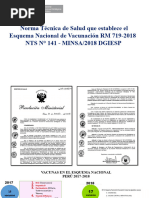 Calendario PNI 2024 | PDF | Vacunas | Especialidades Medicas