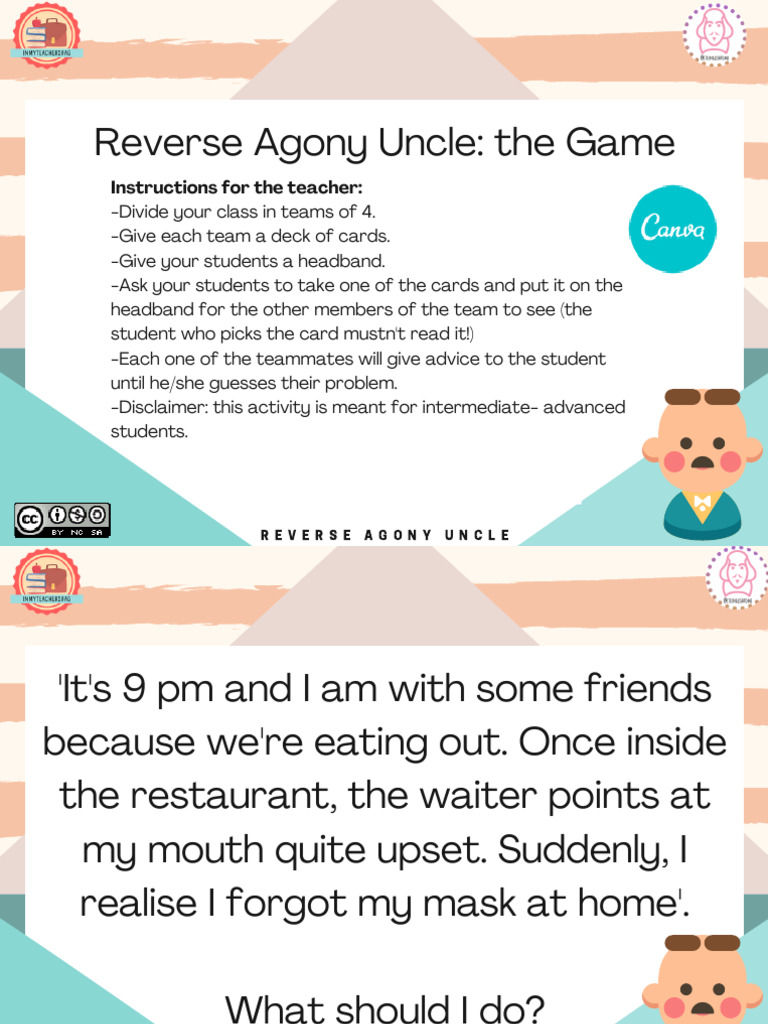 Reverse Agony Uncle | PDF