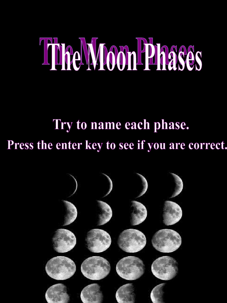 11.3 Moon Phases Naming Practice | PDF