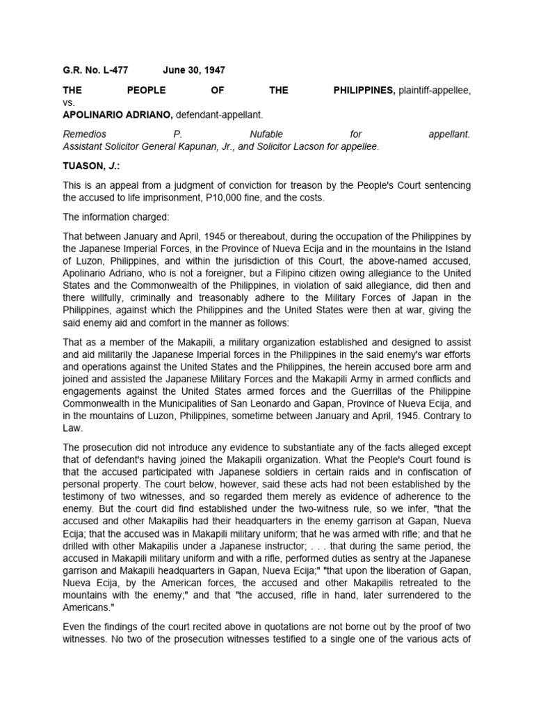 Crim 2 Cases | PDF | Burden Of Proof (Law) | Circumstantial Evidence