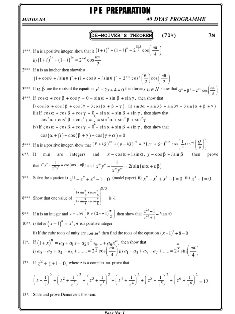 Ipe Preparation-Iia | PDF