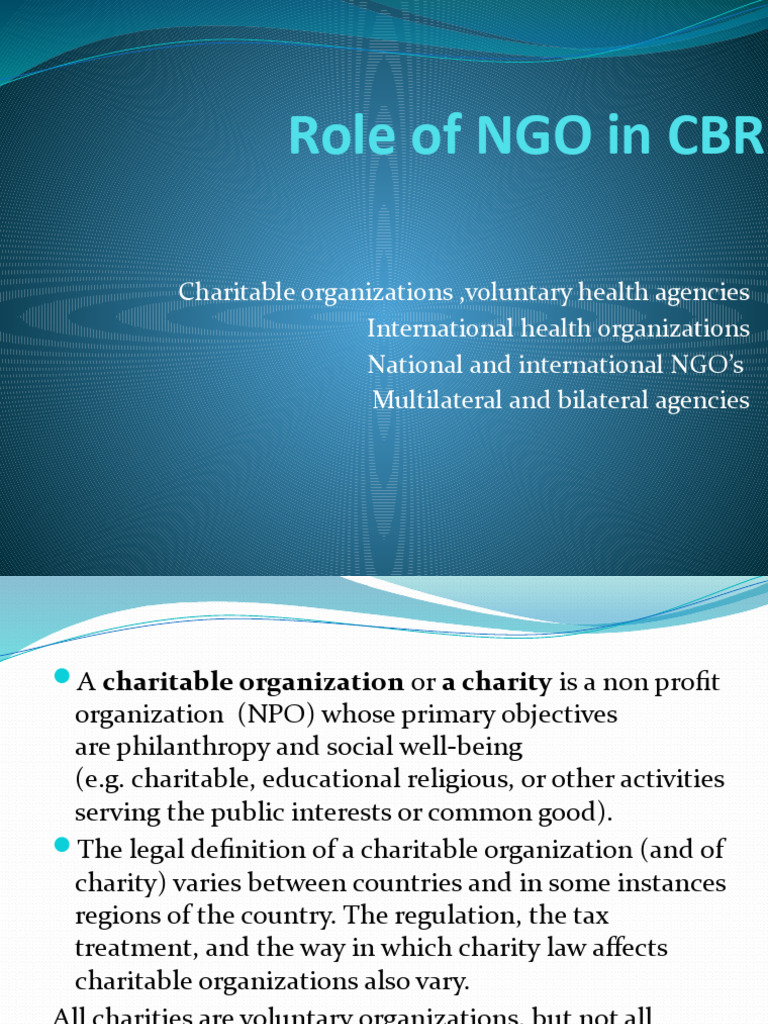 Role of NGO.. | PDF