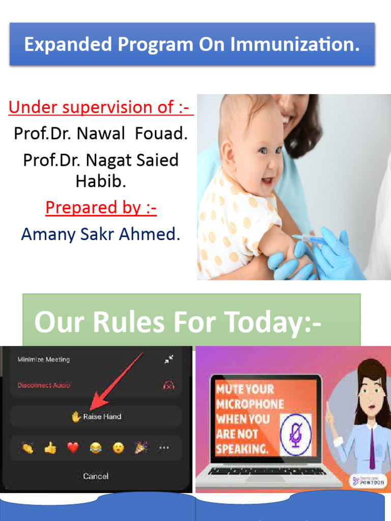 Expanded Program On Immunization | PDF