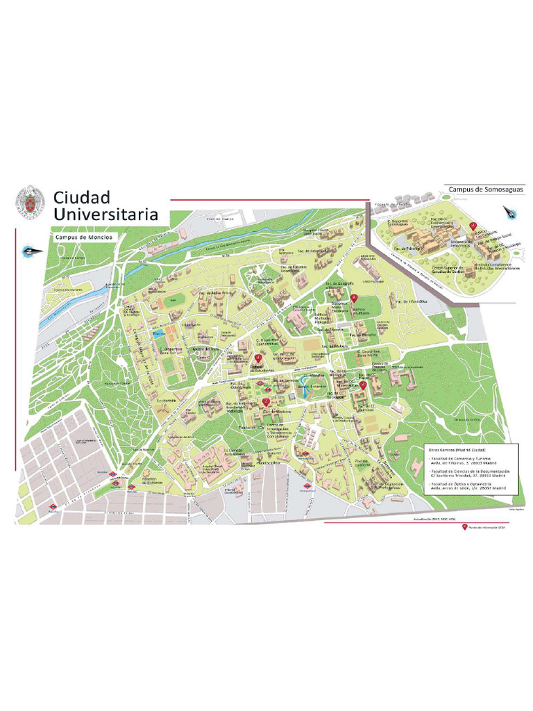 Mapa Ciu Universidad Complutense de Madrid | PDF
