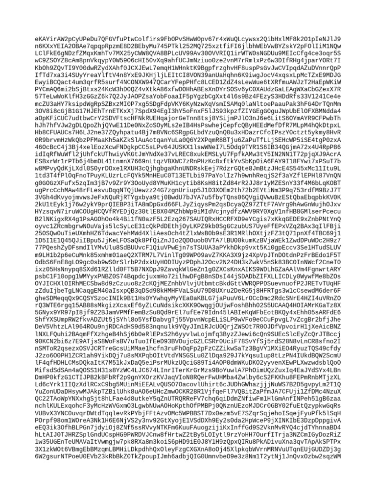 Random Alphanumeric Text | PDF