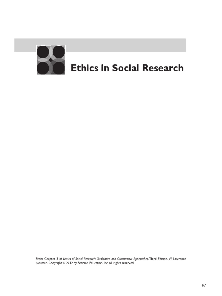Ethics in Social Research | PDF | Career & Growth