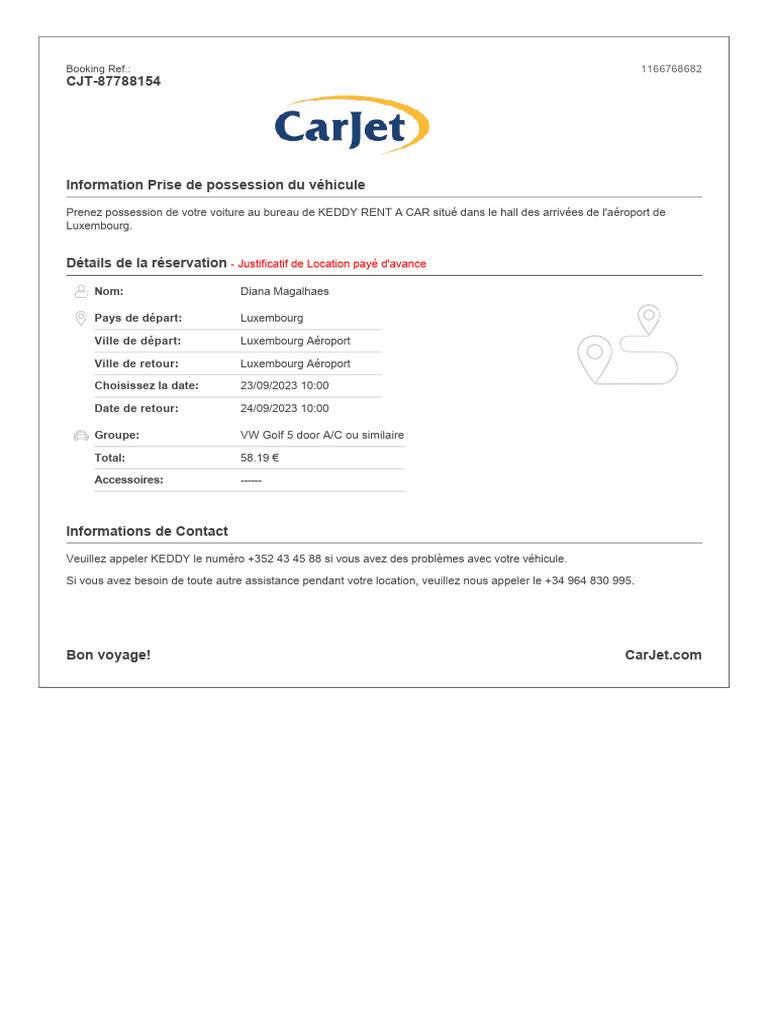Carjet | PDF