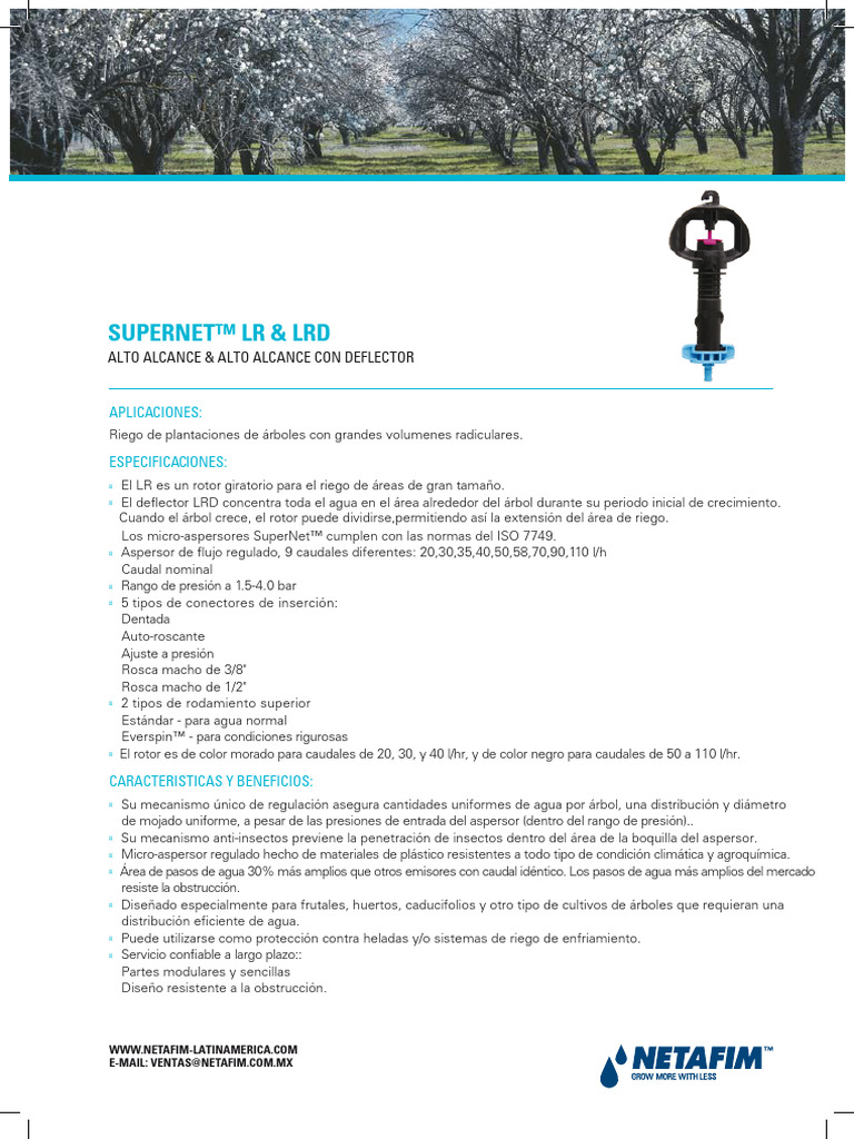 SUPERNET LR LRD SP | PDF