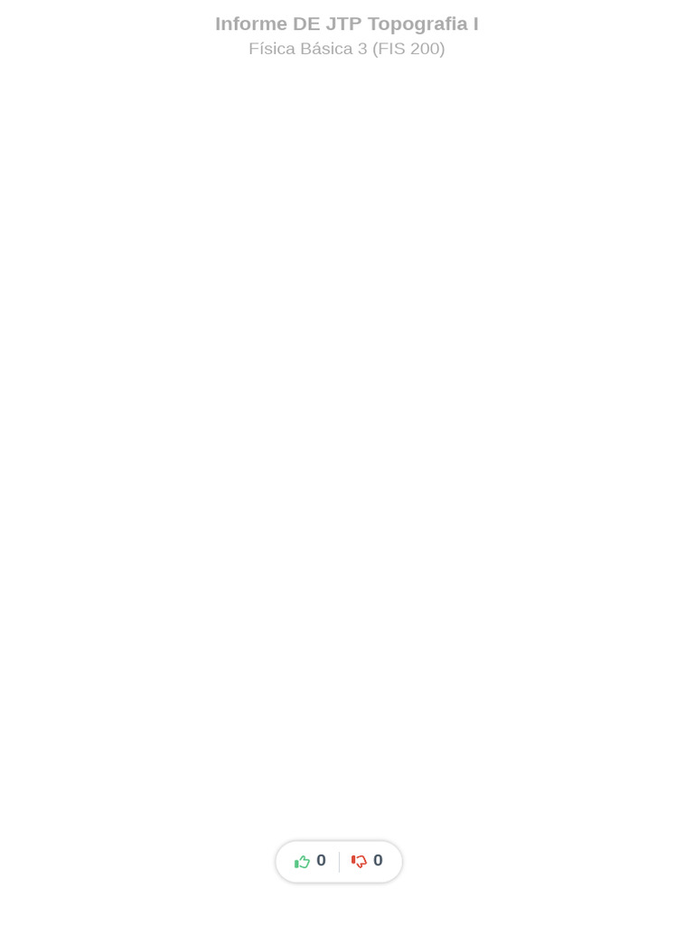 Informe de JTP Topografia I - Compress | PDF