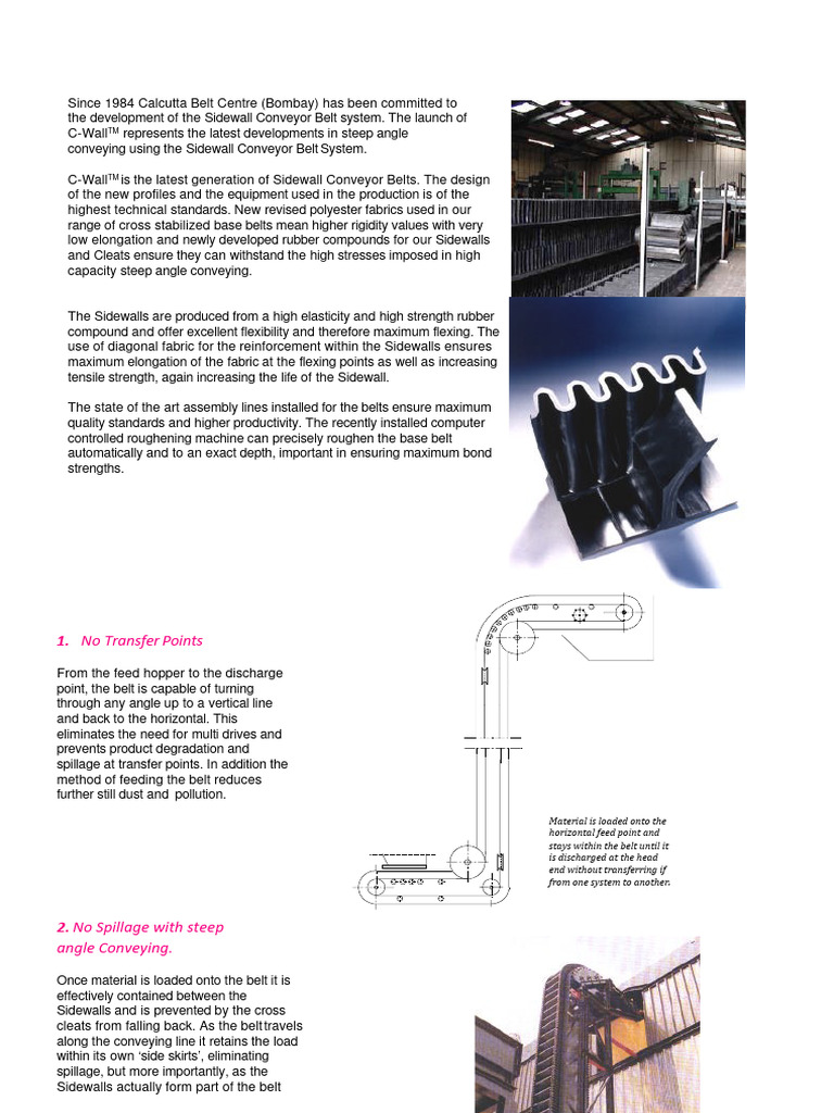 Bucket Conveyor Side-Wall Jointing | PDF