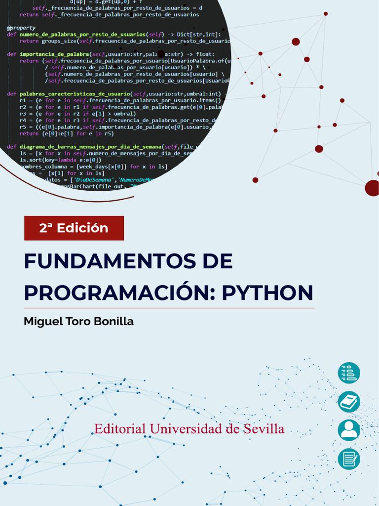 Fundamentos de Programación: Python | PDF | Python (lenguaje de programación) | Programación de ...