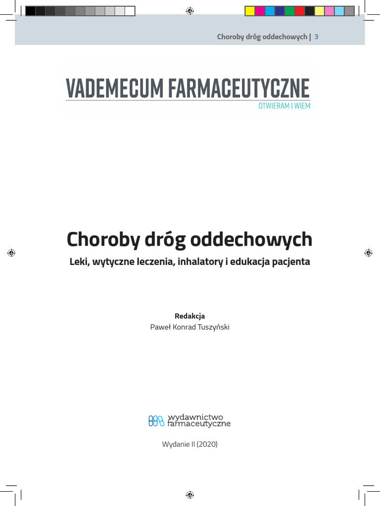 Vademecum4PULMO Spis Tresci Przedmowa I Fragmenty v1 | PDF