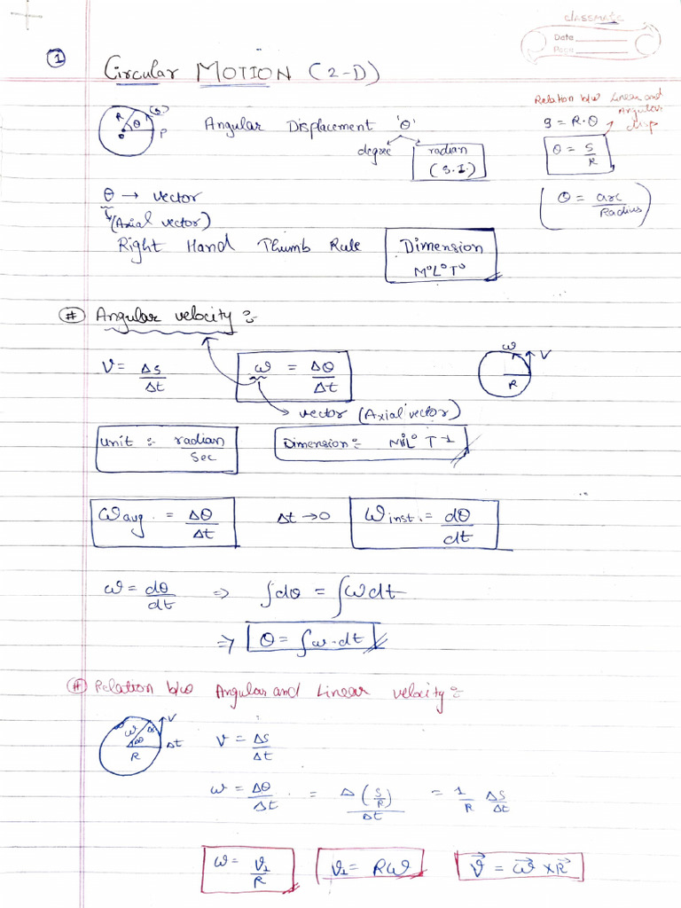 Circular Motion | PDF