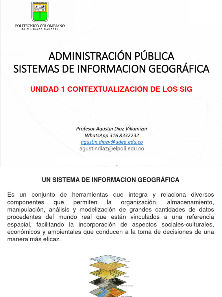 Sistemas de Información Geografica | PDF | Sistema de información geográfica | Science