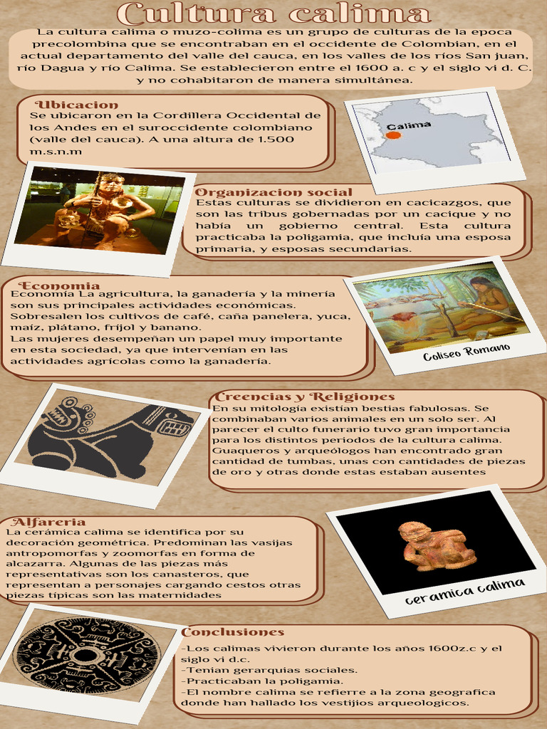 Cultura Calima | PDF | Pueblos Indígenas de las Américas