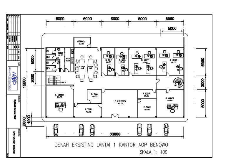 Denah Kantor AOP Benowo | PDF