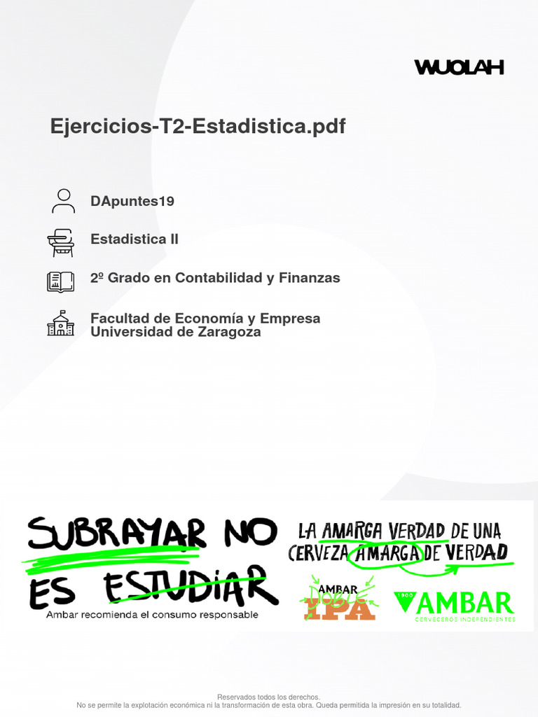 Ejercicios 2 | PDF