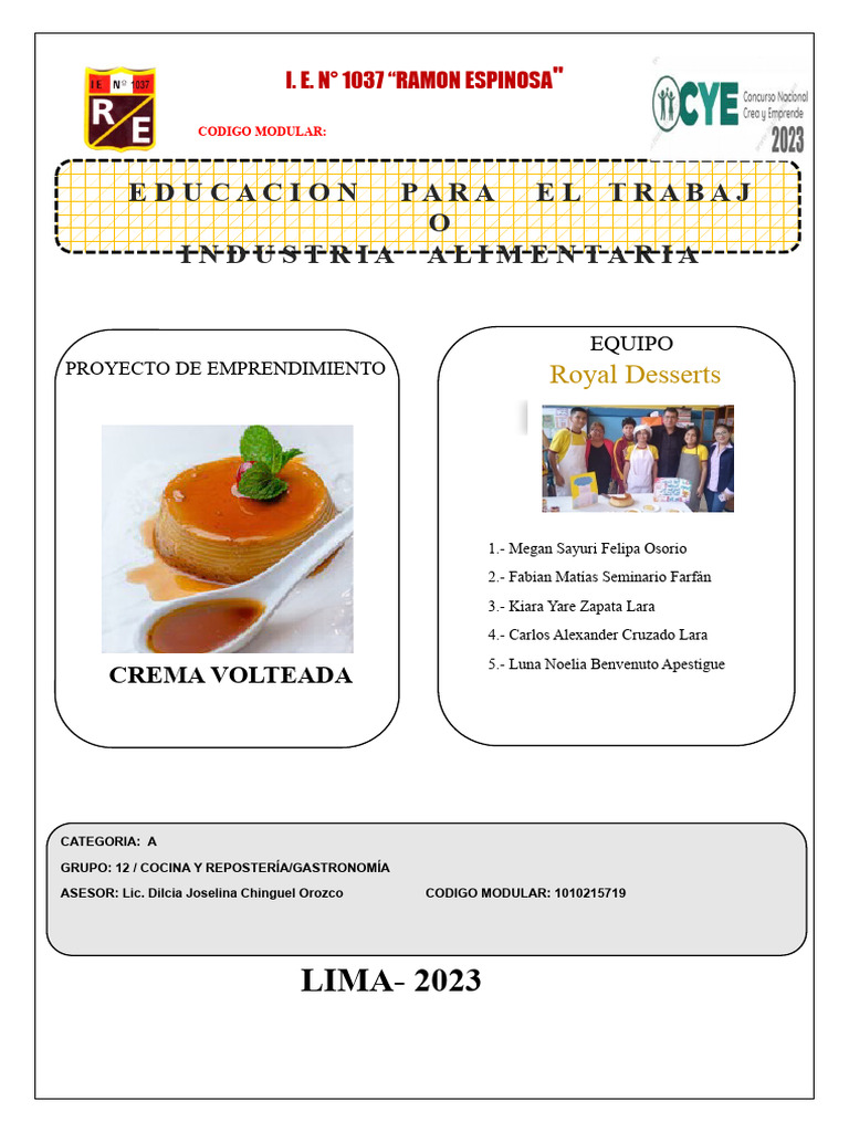 Crea Y Emprende 2023 B Pdf Iniciativa Empresarial Marketing