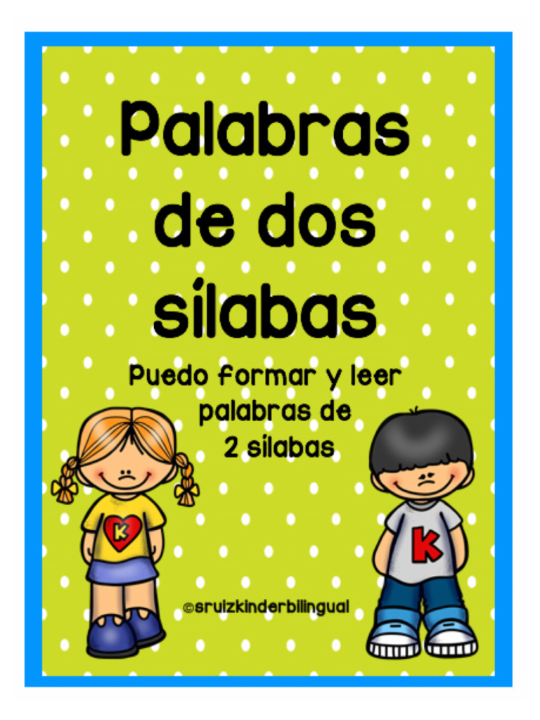 Palabras de Dos Silabas | PDF