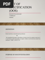 SOP For Handling of Out of Specification Results-1 | PDF ...