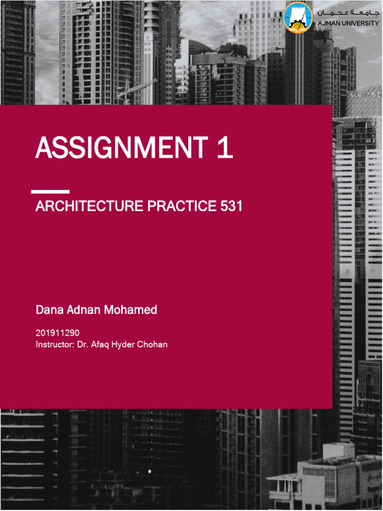 Asignment 1 - Practice | PDF | Architect | Sustainability