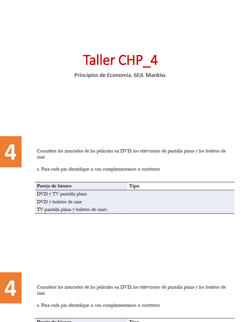 Taller CAP 4 | PDF