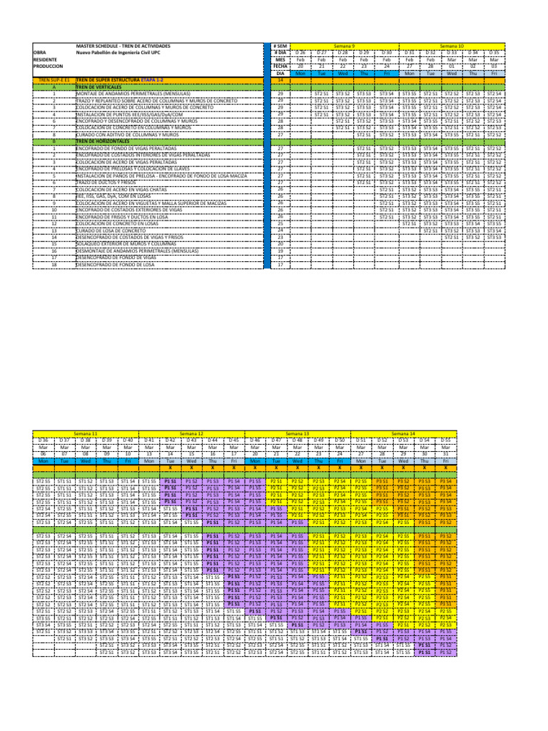 1 Master Schedule Pdf