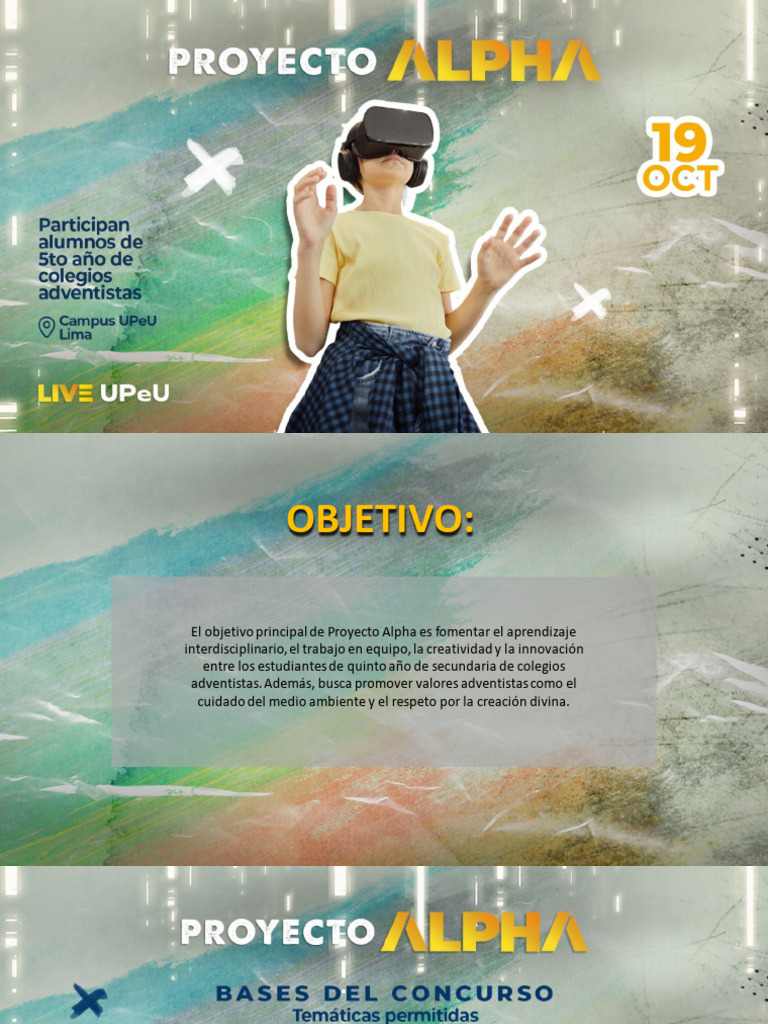 Proyecto Alpha | PDF | Enseñando | Iglesia Adventista del Séptimo Día