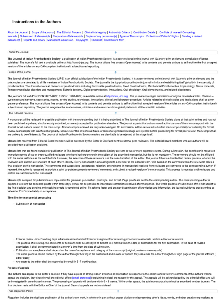 Instructions Jips | PDF