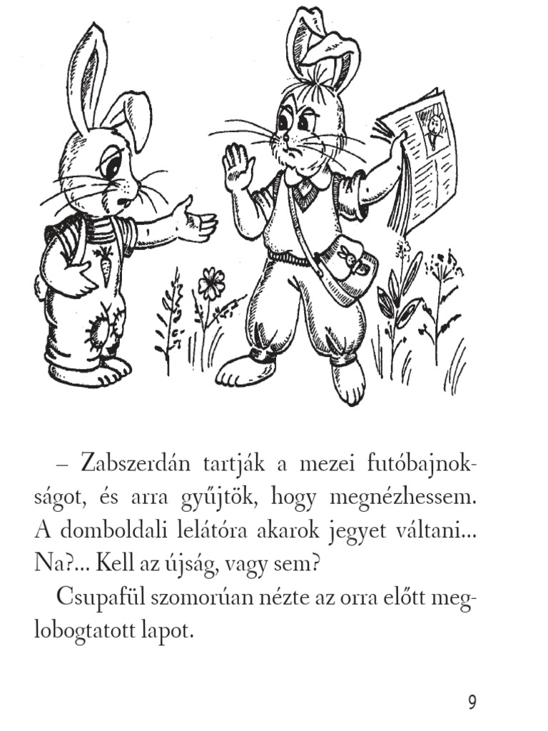 Fesus Eva A Csodalatos Nyulcipo | PDF