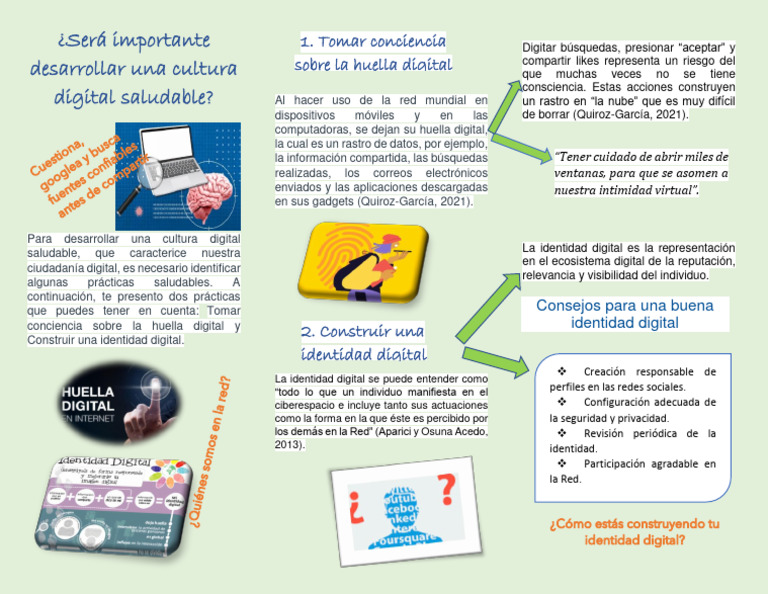 Infografia de Internet Saludable | PDF | Servicio de redes sociales | Conciencia