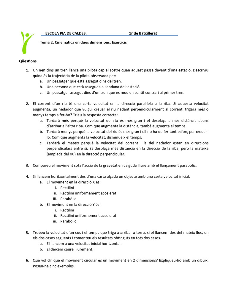 Tema 2 Exercicis | PDF