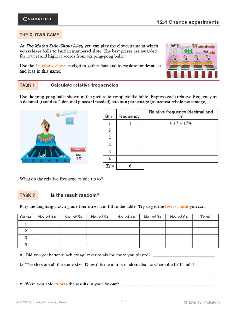 The Clown Game | PDF