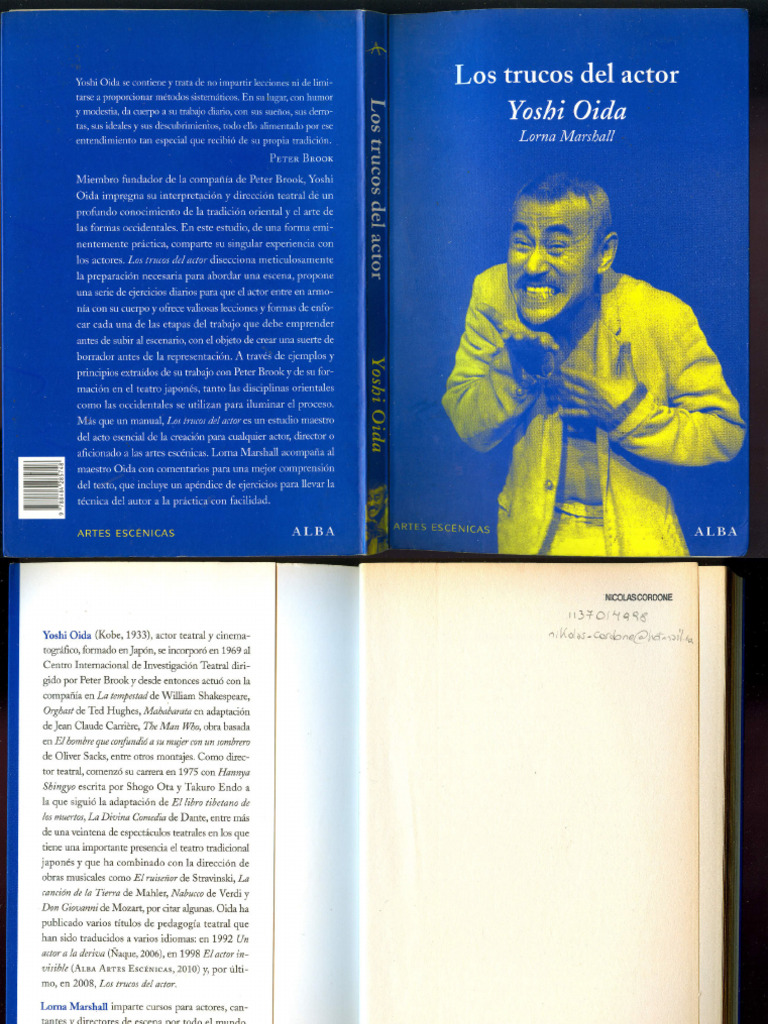 Los Trucos Del Actor (Yoshi Oida) | PDF