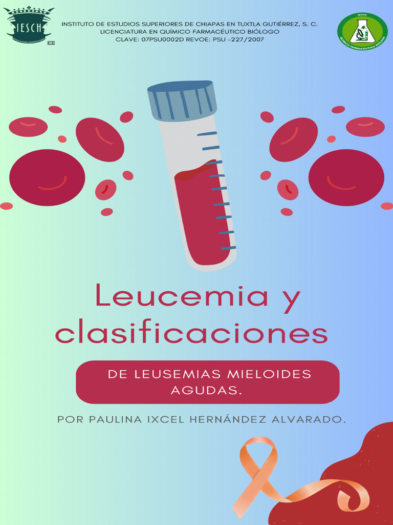 Tipos de leucemia aguda (cuadro comparativo) | PDF