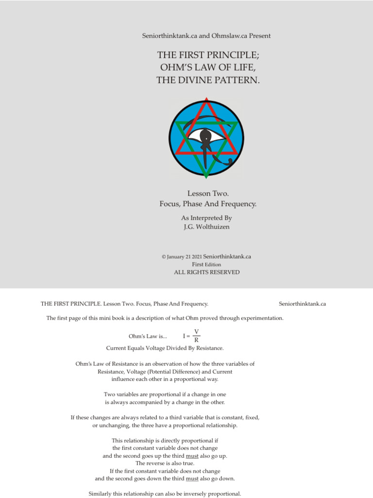 The First Principle Lesson 02 Focus Phase and Frequency | PDF